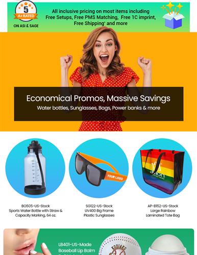 Promo Offers - Promotional Product Specials