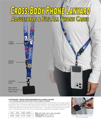 Cross Body Phone Lanyard
