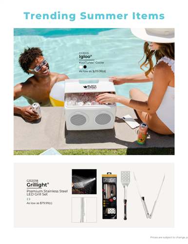 Trending Summer Items