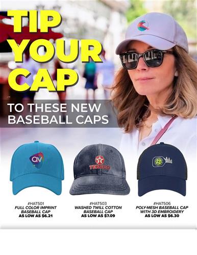 Tip Your Cap to These New Baseball Caps